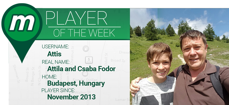 Munzee – Scavenger Hunt » Player of the Week: Attila and Csaba Fodor ...
