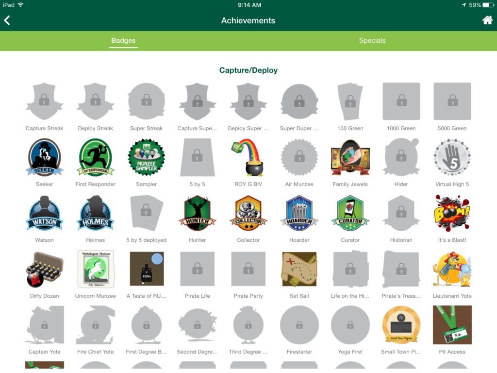 Munzee – Scavenger Hunt » Munzee Version 3.3.1 for iOS
