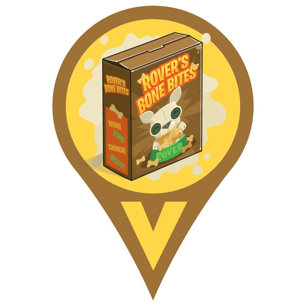 Munzee – Scavenger Hunt » cereal box
