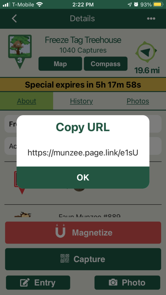 Munzee – Scavenger Hunt » In-App Map Link Update!