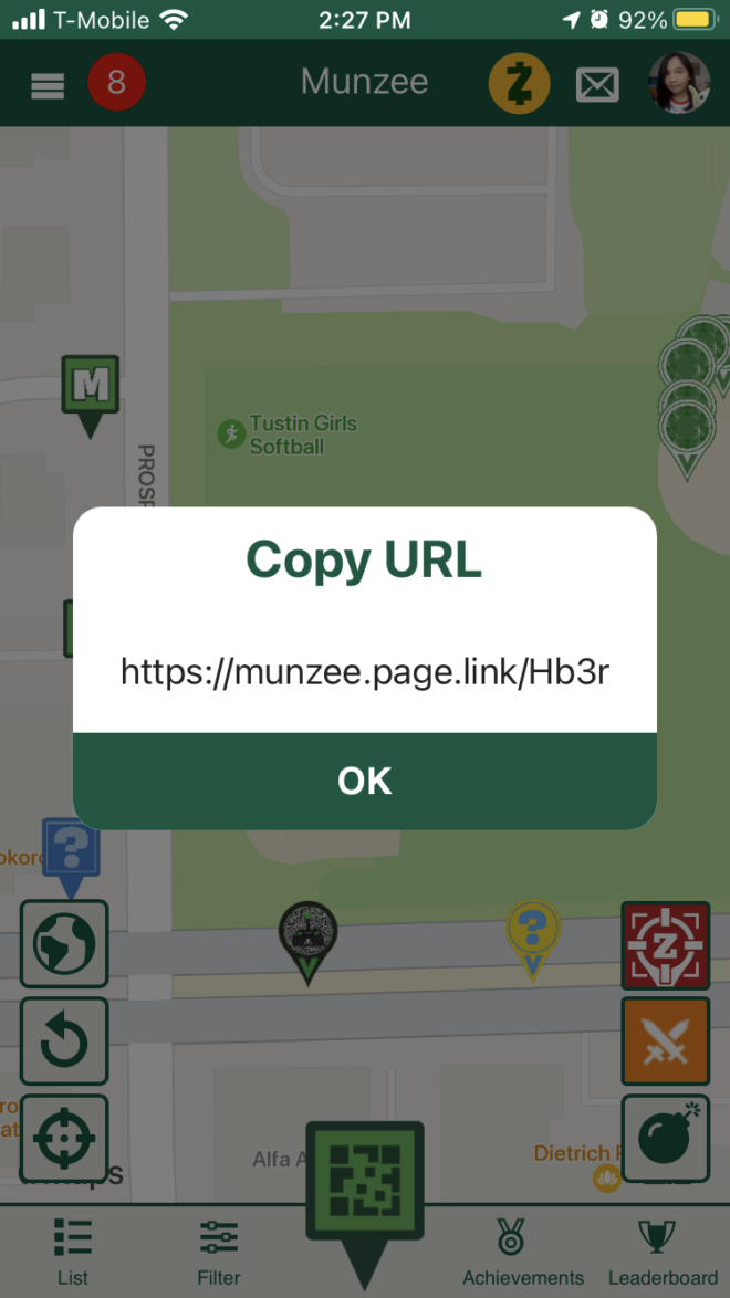 Munzee – Scavenger Hunt » In-App Map Link Update!