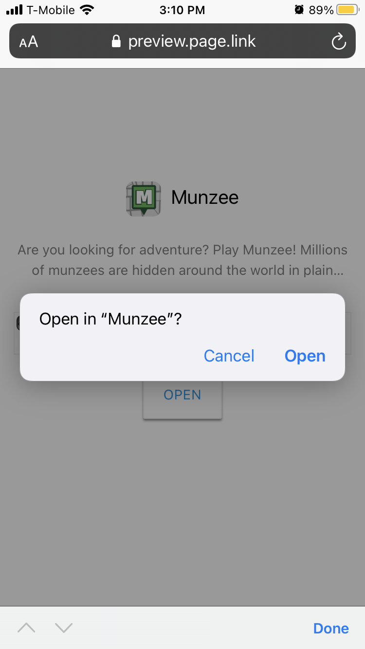 Munzee – Scavenger Hunt » In-App Map Link Update!